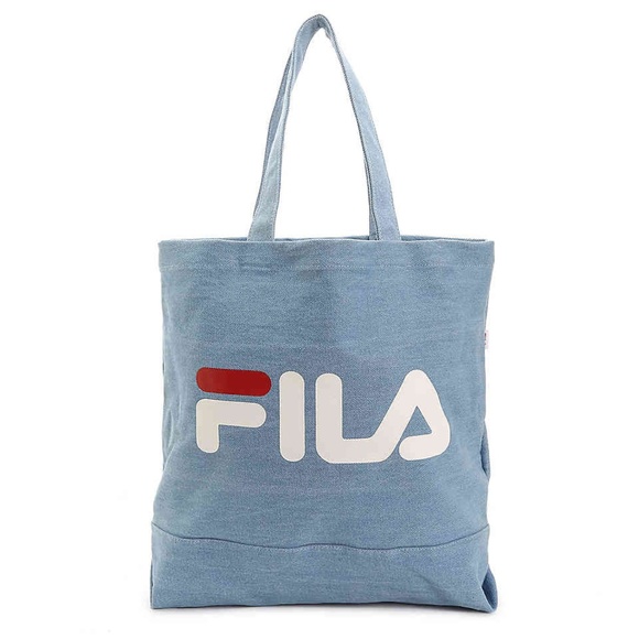 Fila | Bags | Fila Logo Canvas Tote Bag Nwt | Poshmark